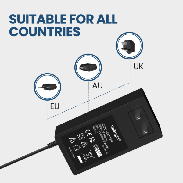 UpBright New 19V 3.42A 65W AC/DC Adapter Compatible with Korg KA360 KA ...